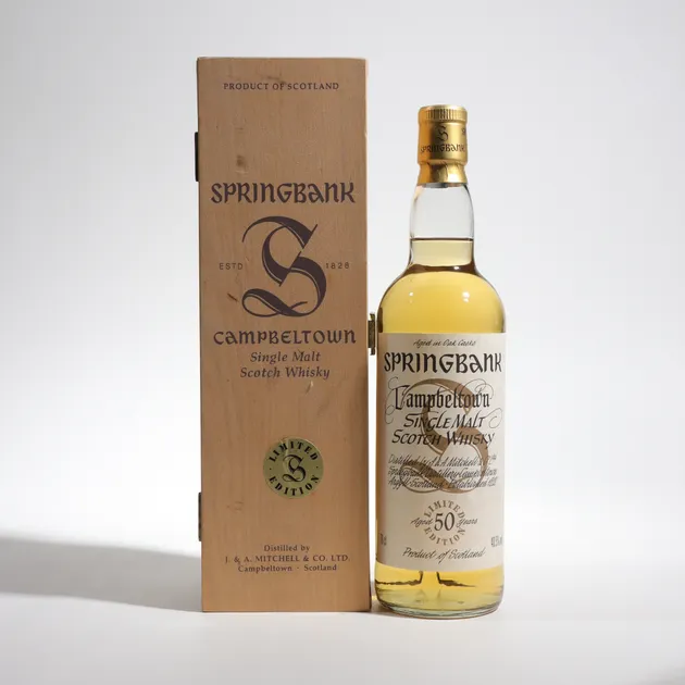 Springbank Millennium 50 Year Limited Edition Single Malt Scotch (700 ...