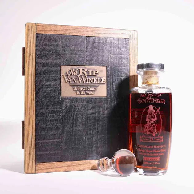 Old Rip Van Winkle 25 Year Bourbon Decanter (2017) | Unicorn Auctions