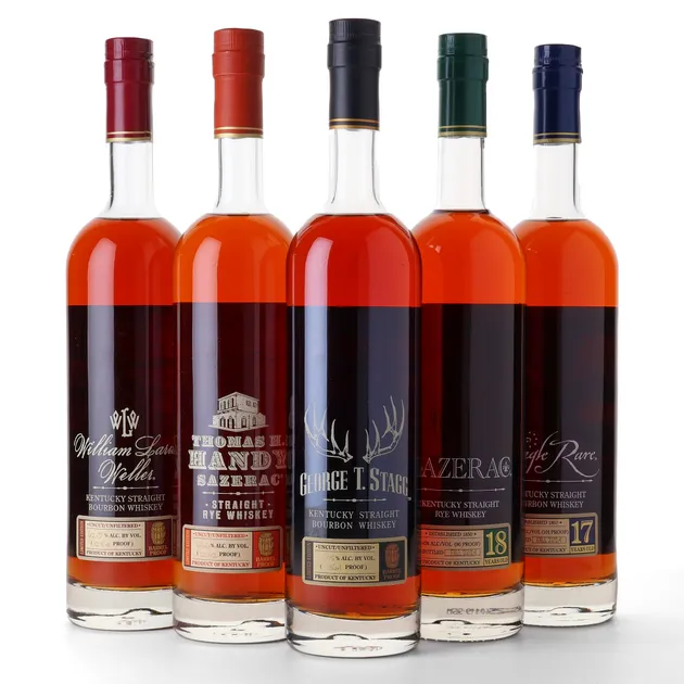 Buffalo Trace Antique Collection 2024 Vertical (5 Bottles) | Unicorn ...