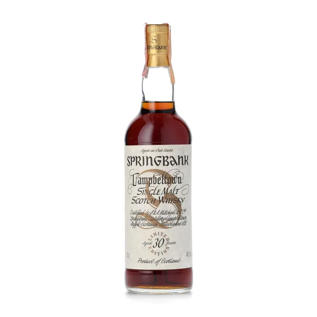 Springbank Millennium 30 Year Limited Edition Single Malt Scotch ...