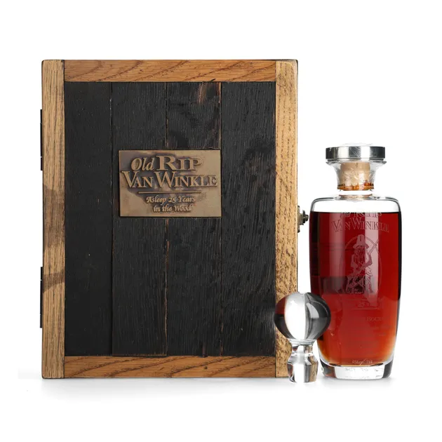 Old Rip Van Winkle 25 Year Bourbon Decanter (2017) | Unicorn Auctions