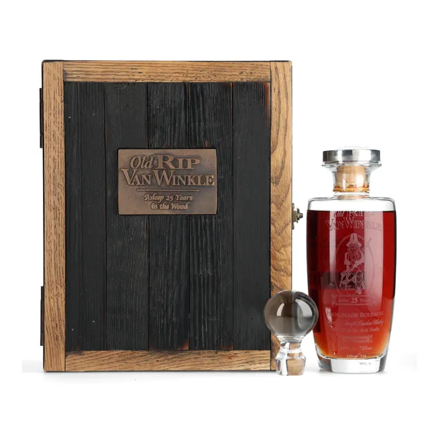 Old Rip Van Winkle 25 Year Bourbon Decanter (2017) | Unicorn Auctions
