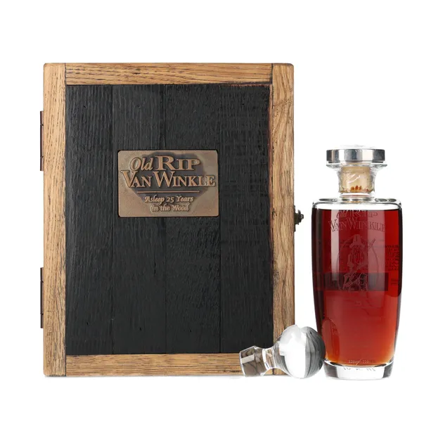 Old Rip Van Winkle 25 Year Bourbon Decanter (2017) | Unicorn Auctions