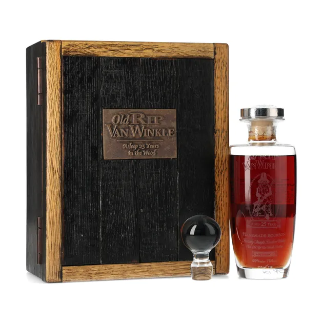 Old Rip Van Winkle 25 Year Bourbon Decanter (2017) | Unicorn Auctions